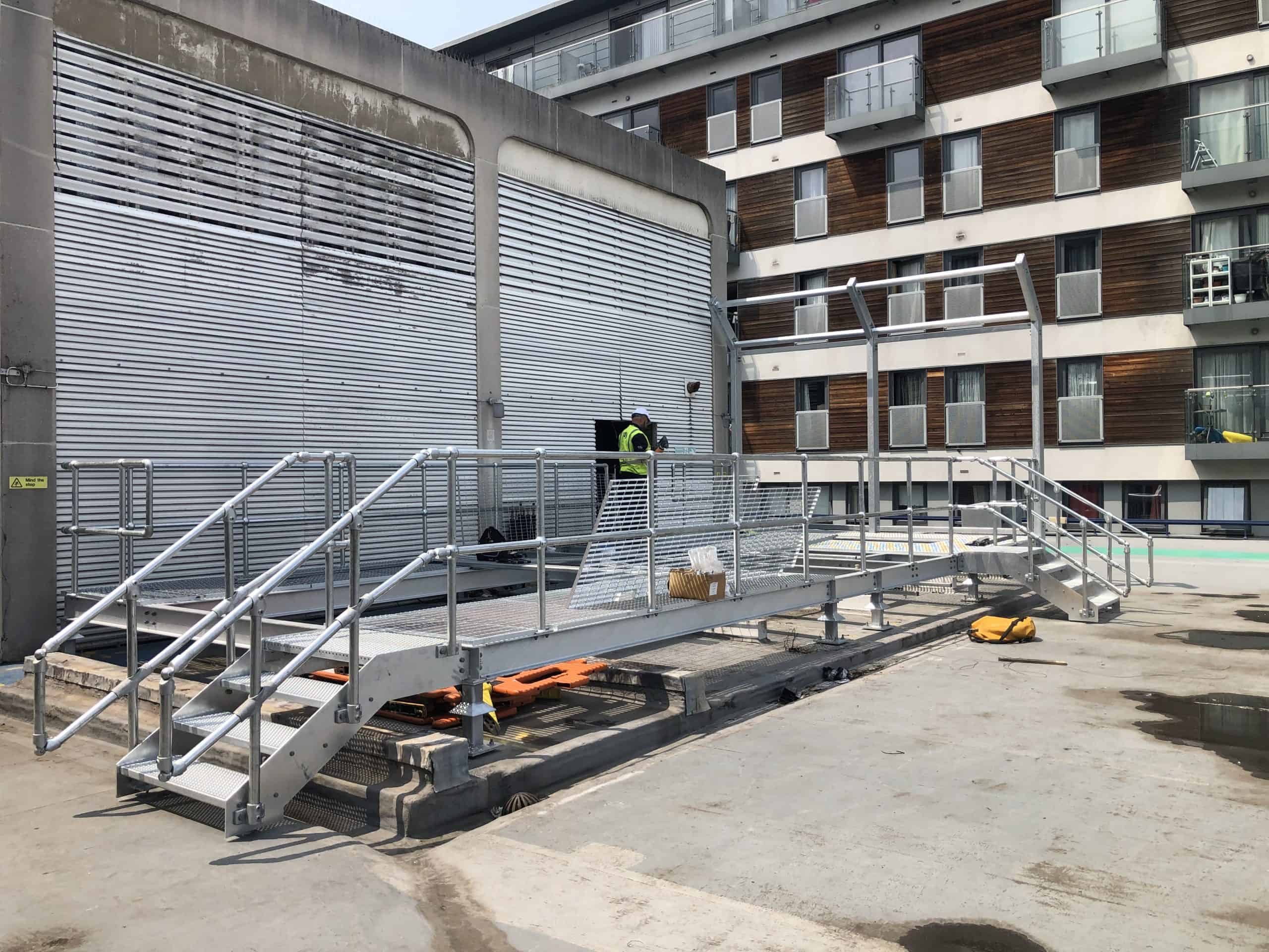 M&S Uxbridge - Plant Platform | Middleton Structures Ltd