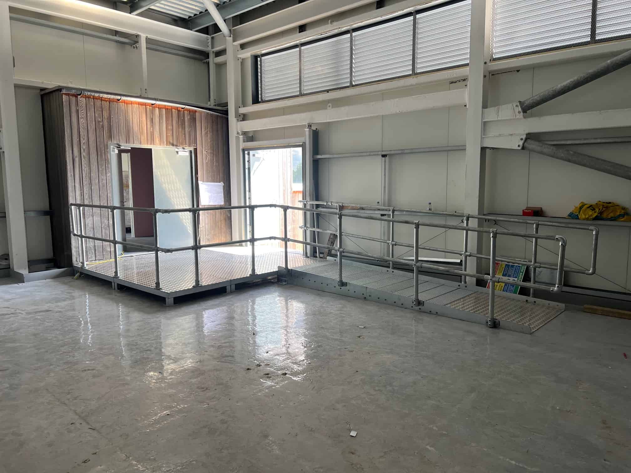 Harrogate Hospital - Maintenance Ramp | Middleton Structures Ltd