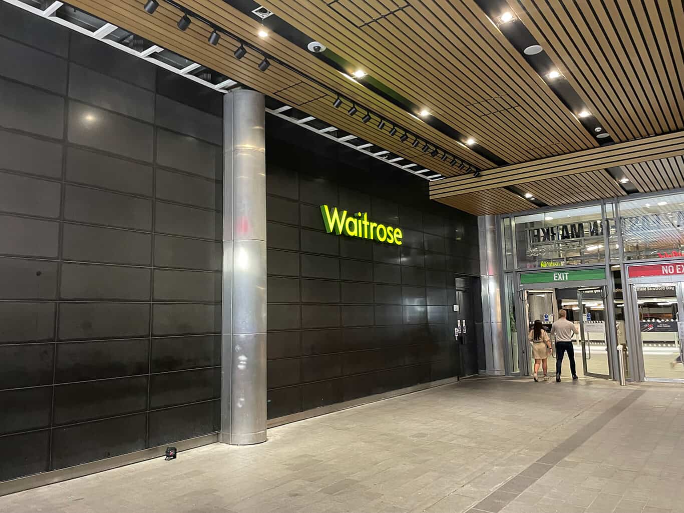 Westfield Shopping Centre - Waitrose Living Wall | Middleton Structures Ltd
