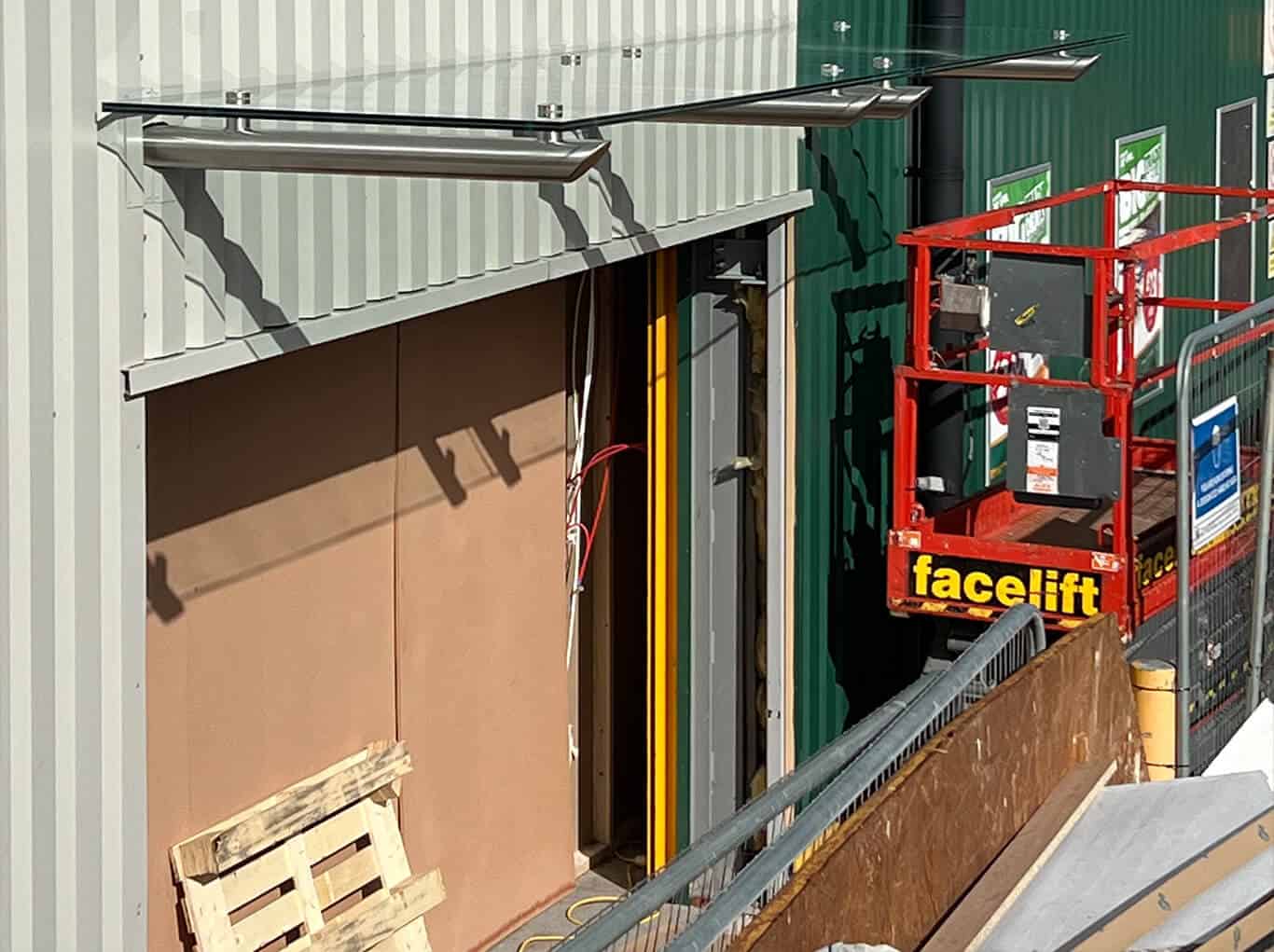 Travis Perkins Worcester - Roller Shutter Door Frame | Middleton ...